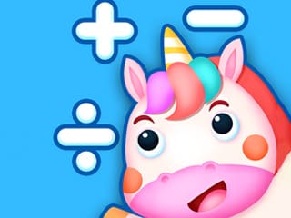 Unicorn Math - Play Unicorn Math Game on BabyGames