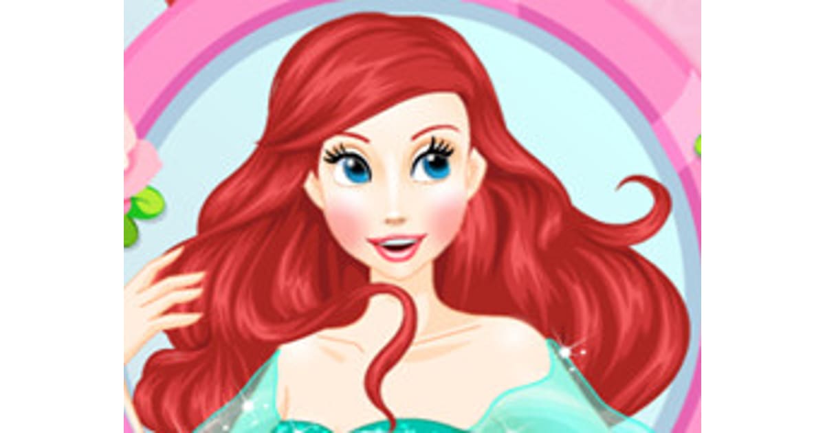 Ariel Wedding Hairstyle And Dress - Play Now For Free