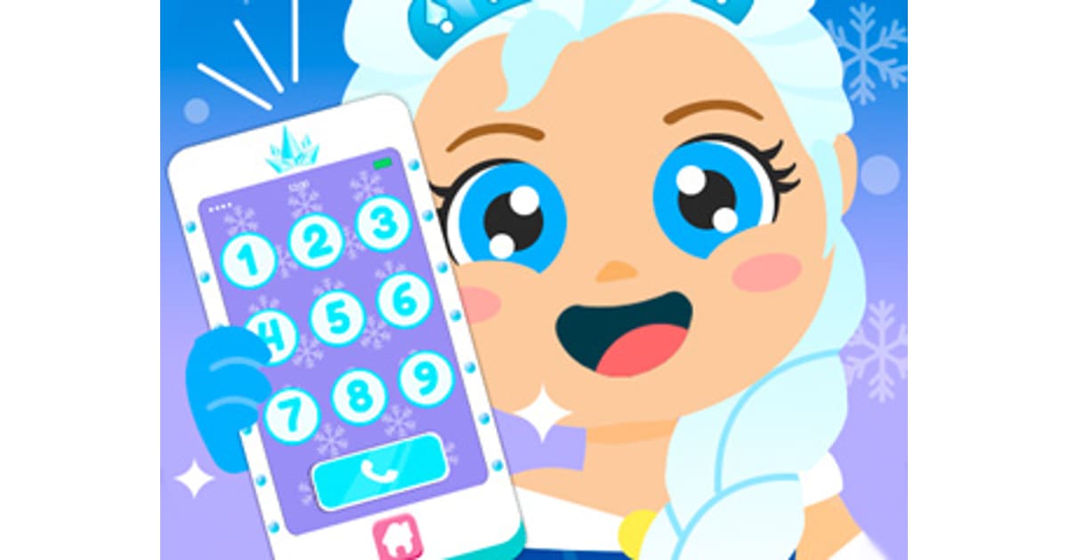 Baby Ice Princess Phone - Fun Simulation Game
