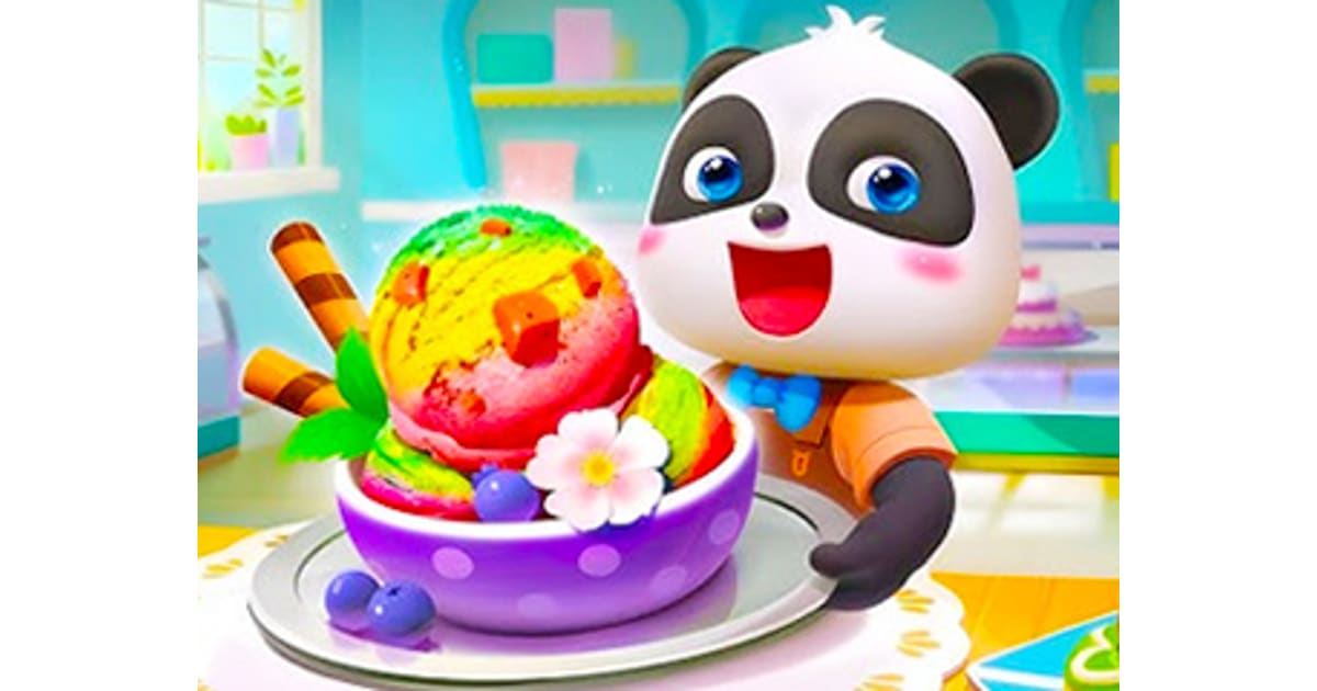 Baby Panda Ice Cream Truck - Cooking Free Game