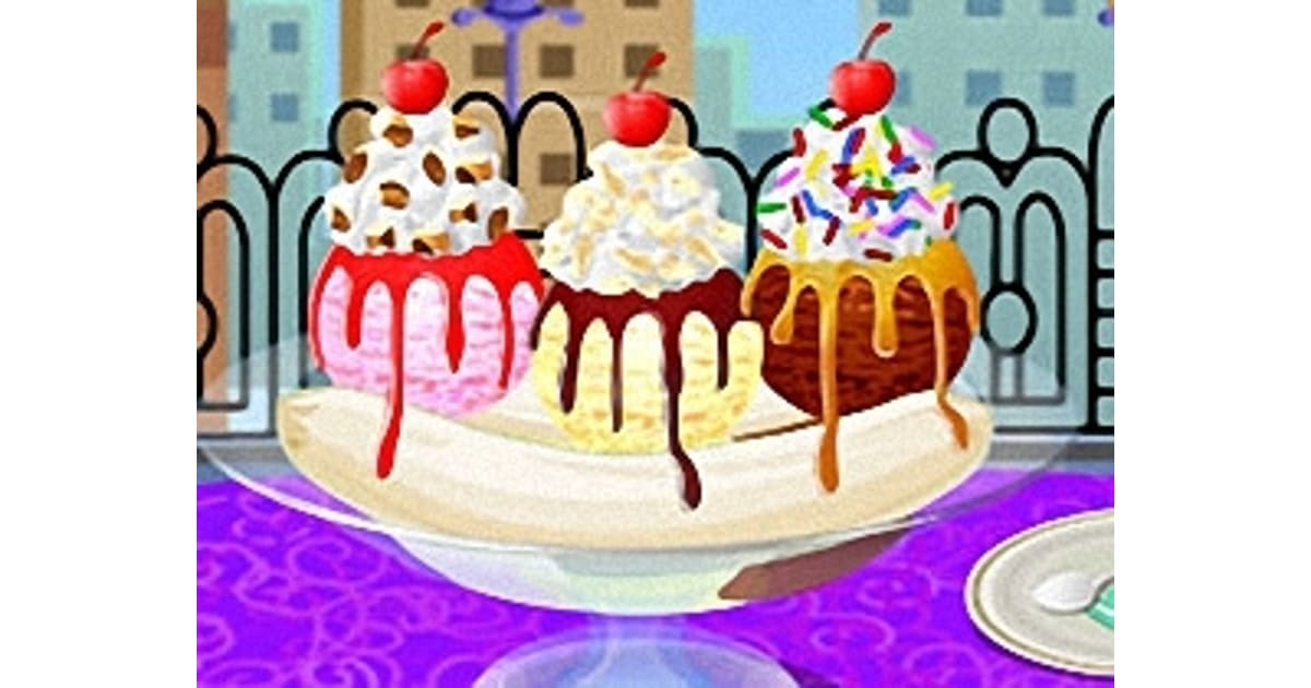Banana Split - Play Banana Split Game on BabyGames