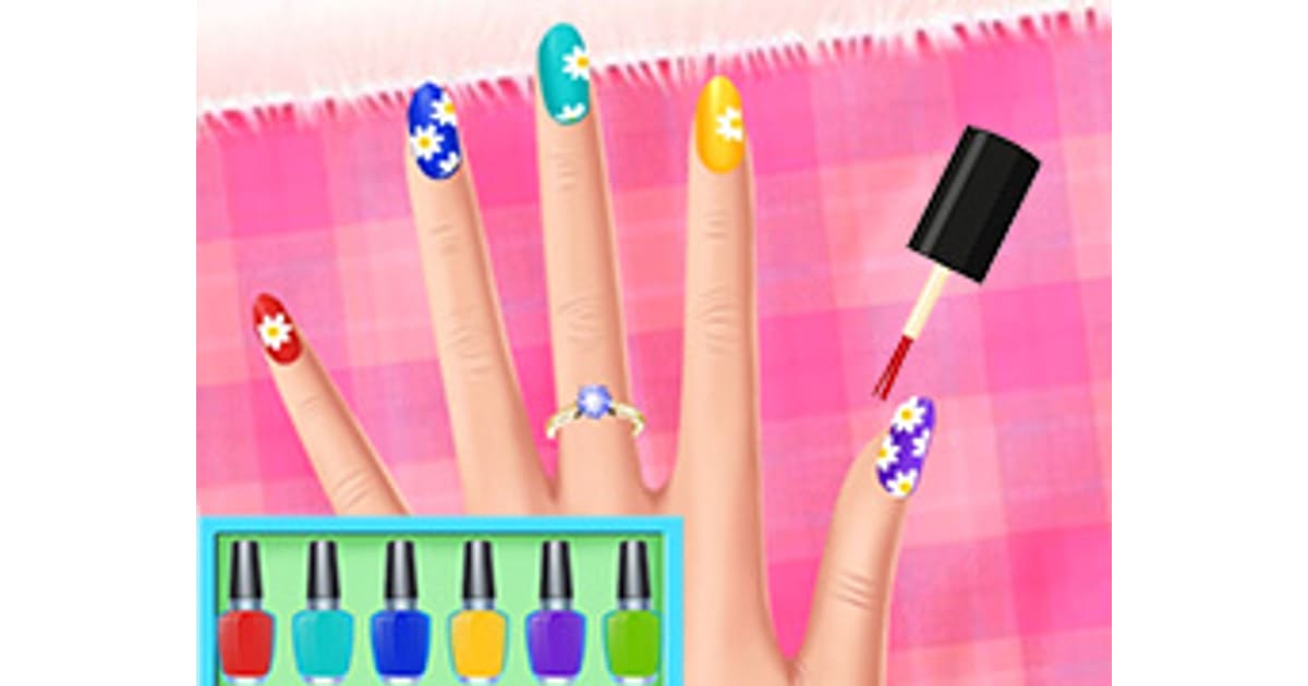 DIY Girl Games: Barbie Nail Salon