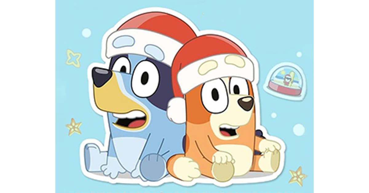 Bluey Christmas Jigsaw 🎄 Free Online Game