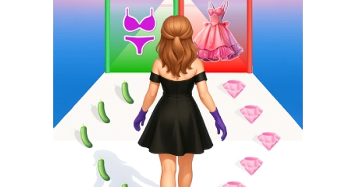 Catwalk Queen Run 3d - Play Now For Free