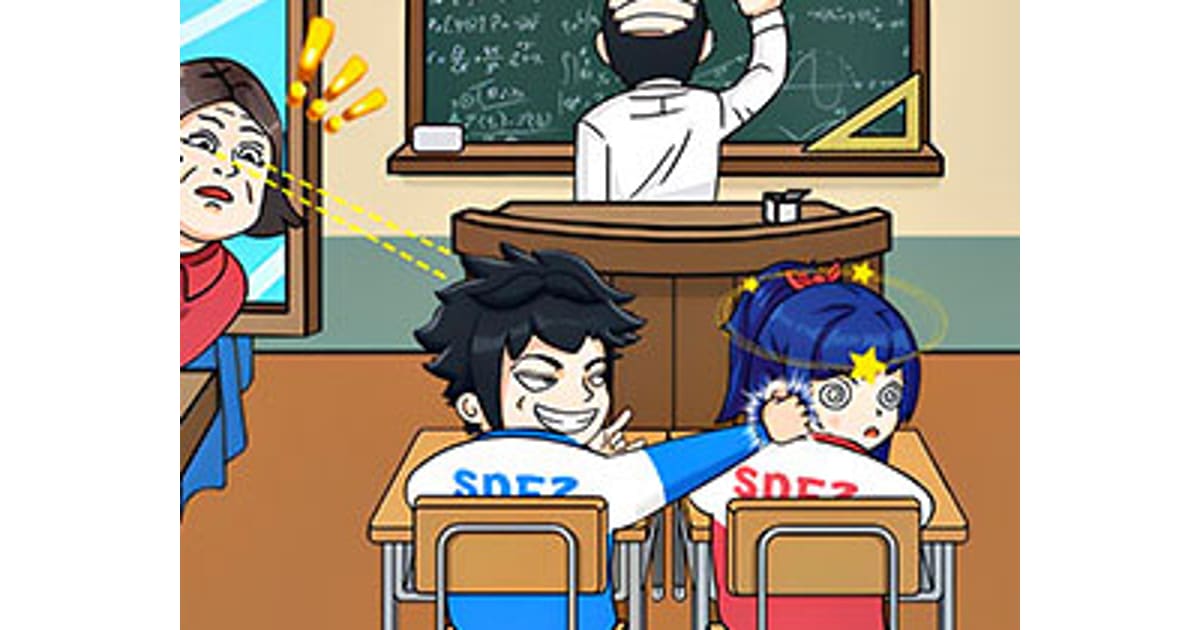 Classmate Battle - School Puzzle - Free Game