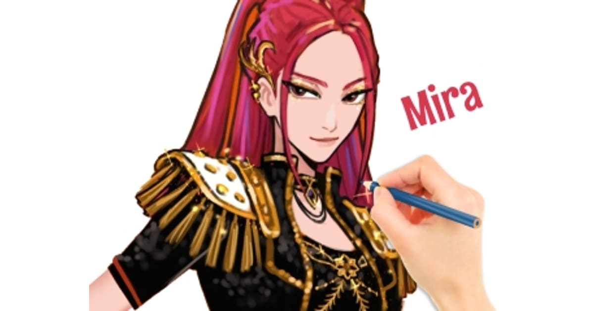 Play Coloring Book: Mira Kpop Demon Hunters Online