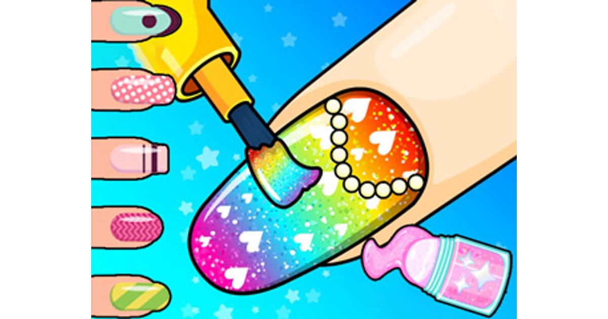 Coloring Book: Nail Salon - Fun Painting Game