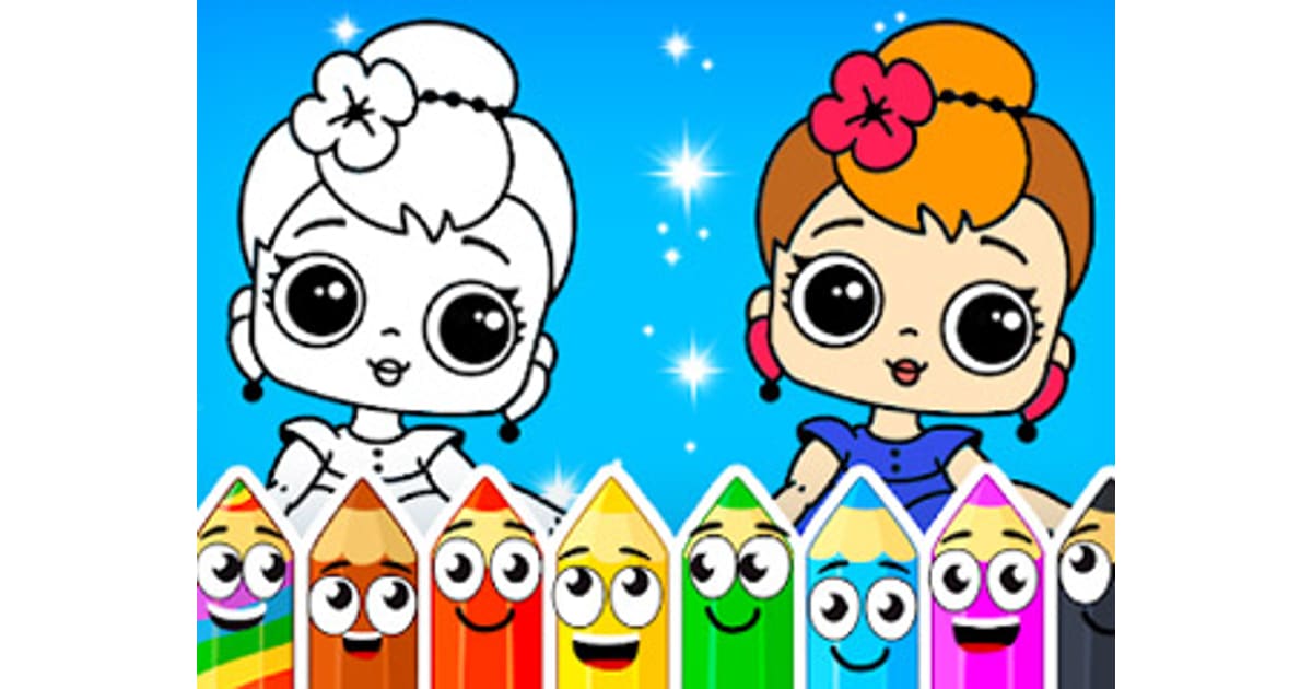 Coloring Dolls - Play Free Coloring Dolls Online