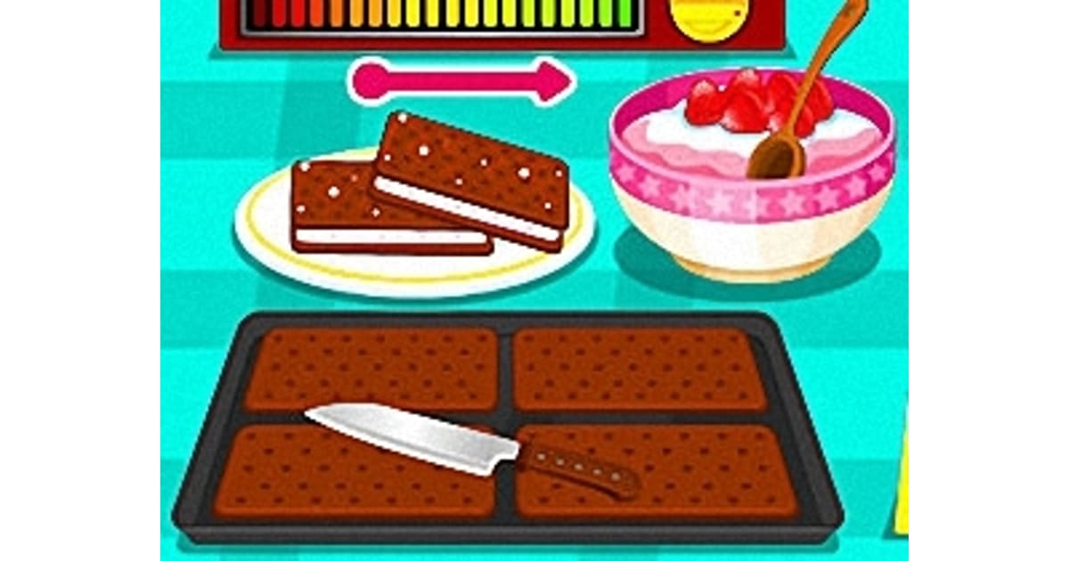Cooking Ice Cream Sandwiches - Play Now For Free