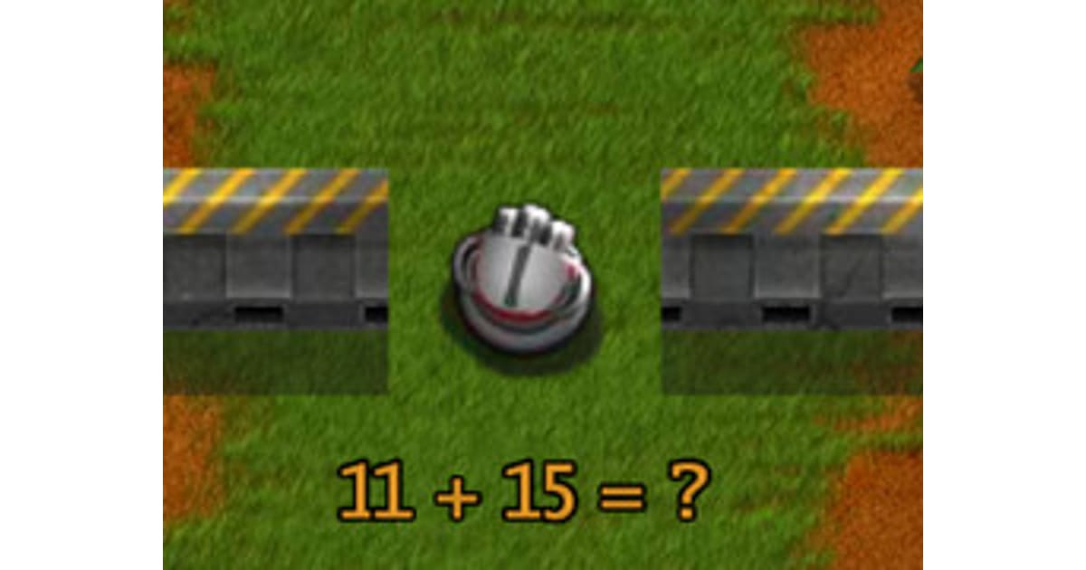 Defense Math - Play Defense Math Game on BabyGames