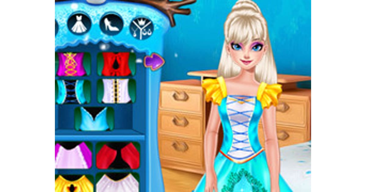 Design A Dress For Elsa - Play Now For Free