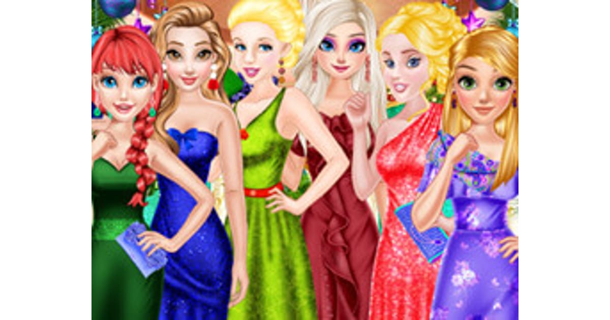 Disney Princess Christmas Ball - Play Now For Free
