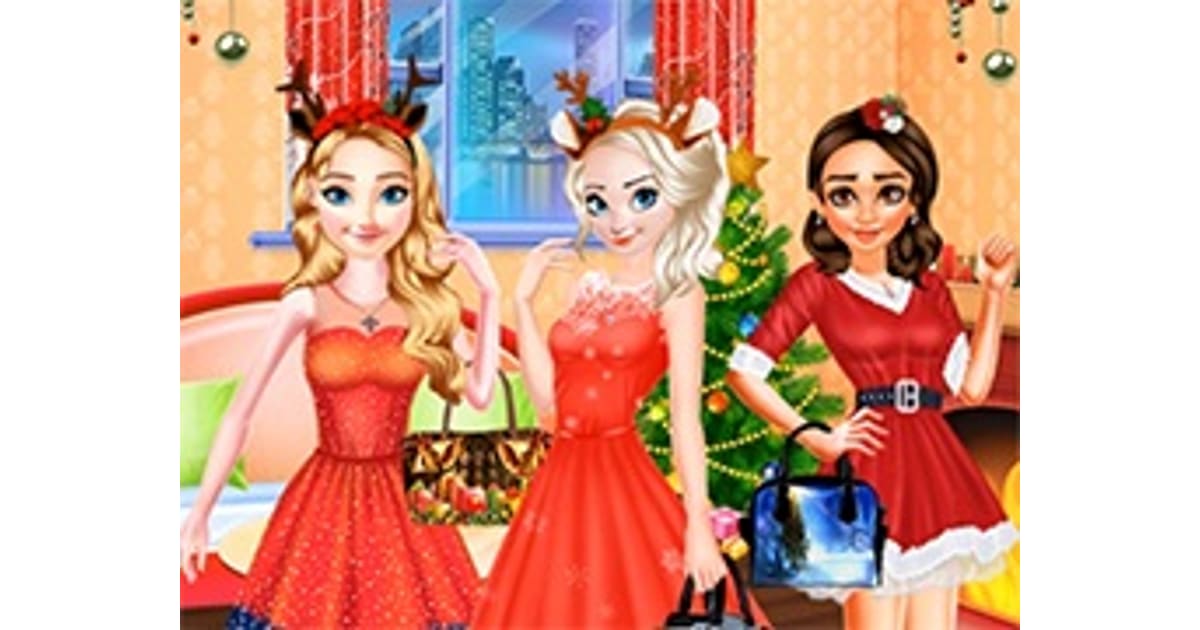 Disney Princess Christmas Party - Play Now For Free