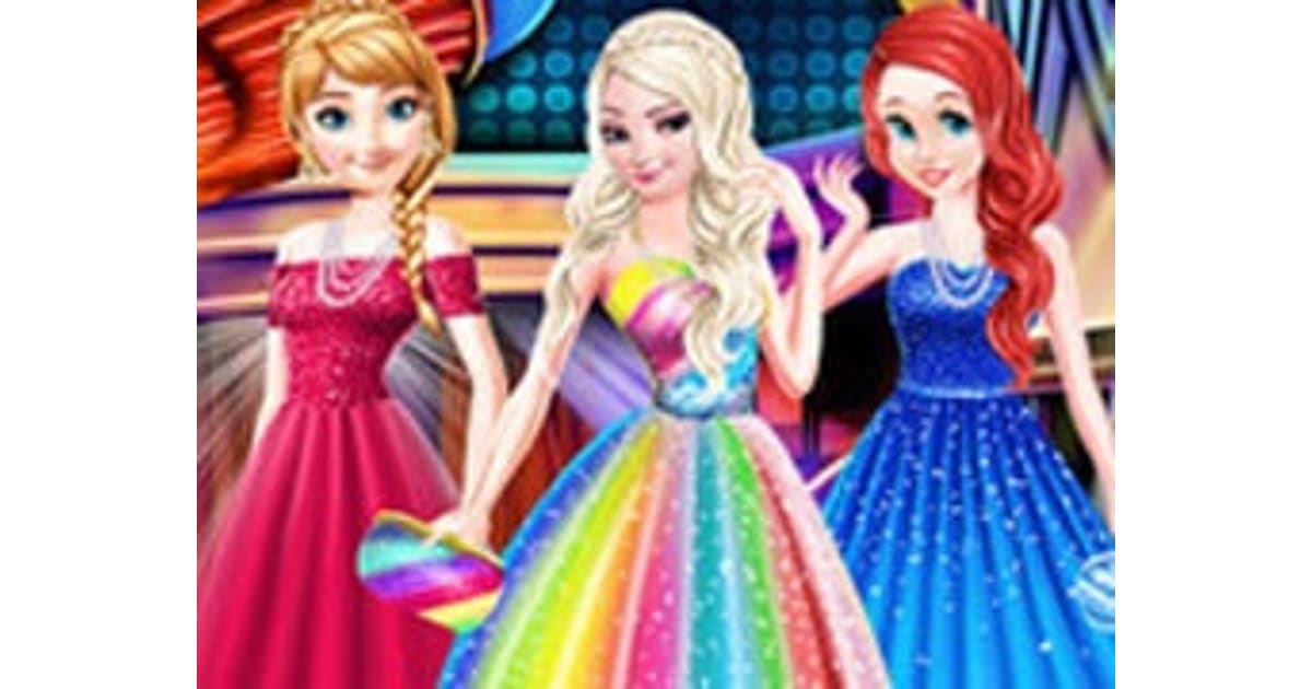 Disney Princesses Prom Dress Fashion - Play Now For Free