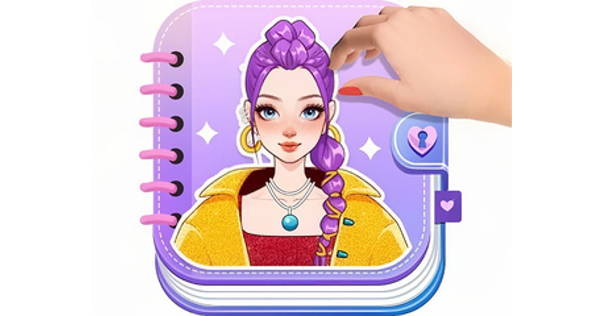 Play DIY Paper Doll Diary Dress Up Games