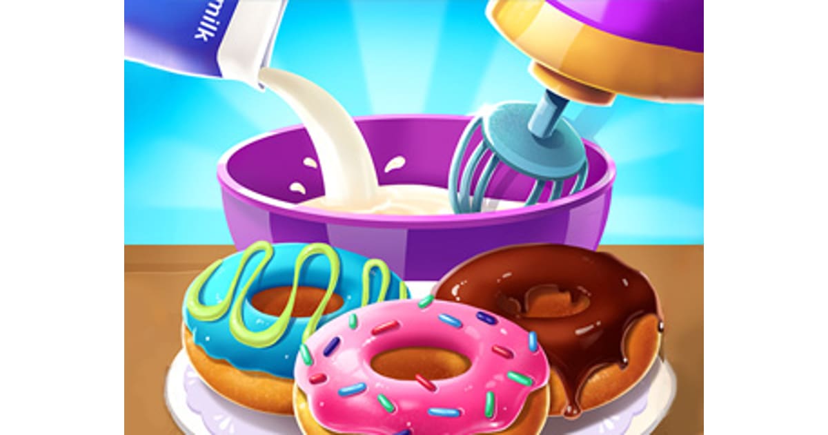Donut Cooking Game - Play Now For Free