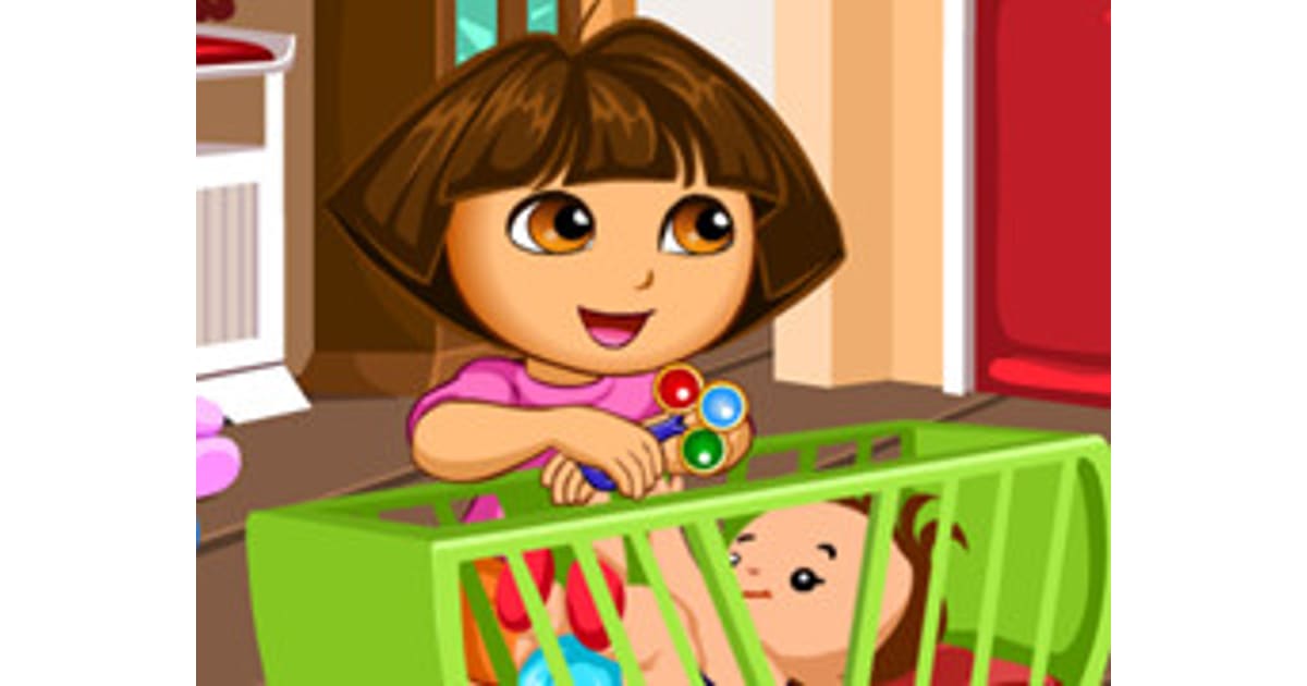 Dora Baby Caring Slacking - Play Now For Free