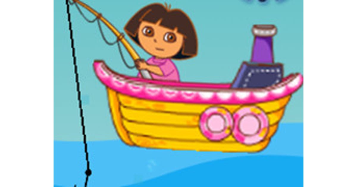 Dora Fishing - Play Dora Fishing Game on BabyGames
