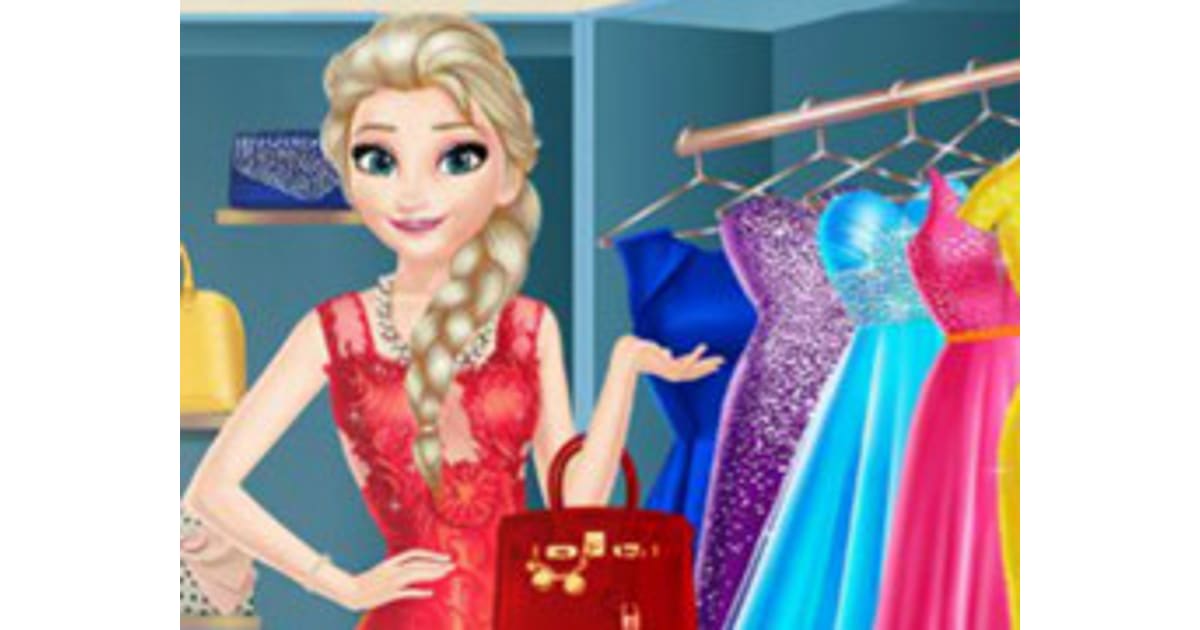 Elsa Dressing Room - Play Now For Free