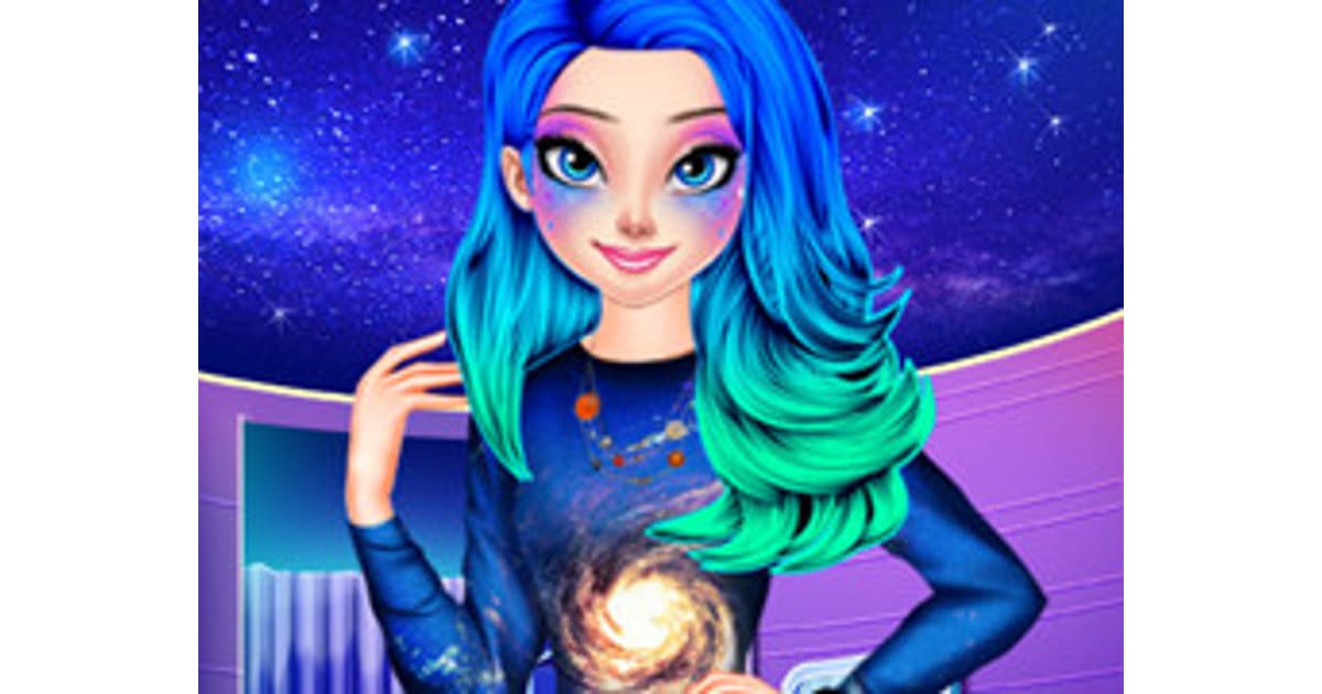 Elsa Galaxy Makeup - Play Now For Free