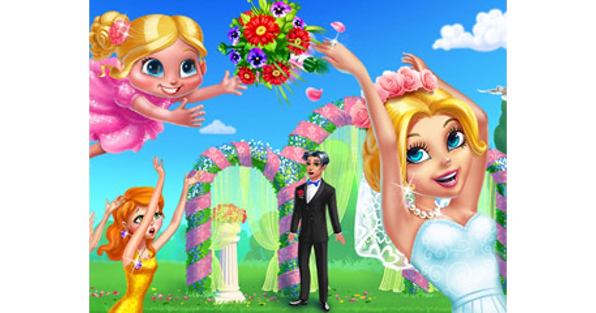 Flower Girl Wedding Day - Play Now For Free