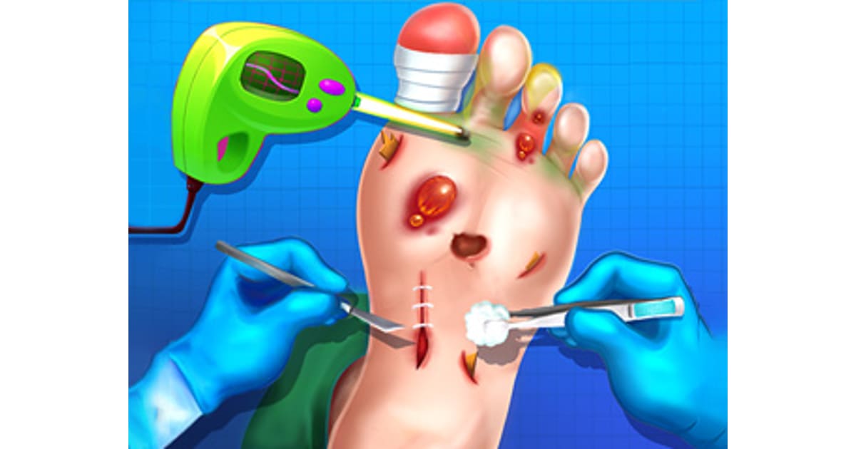 Foot Surgery - Play Foot Surgery Game on BabyGames