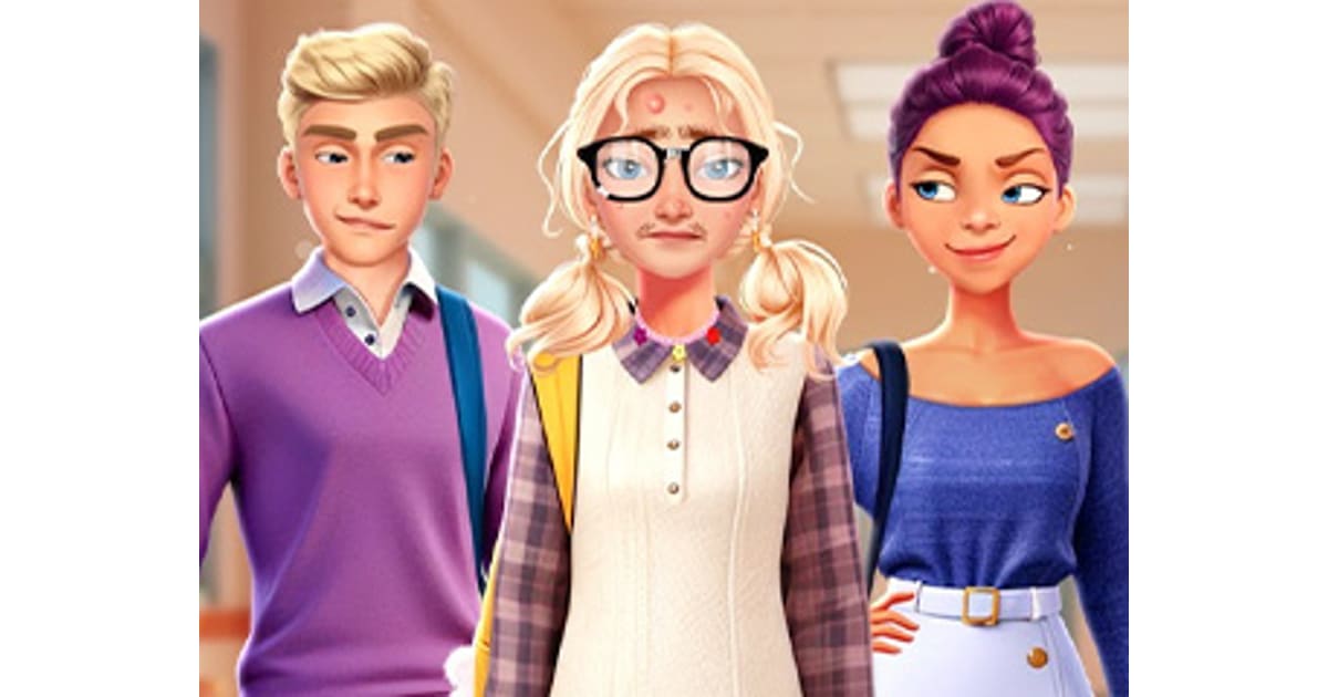 From Nerd To School Popular - Free Girl Game