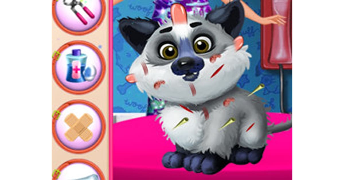 Frozen Anna Dog Care - Play Now For Free