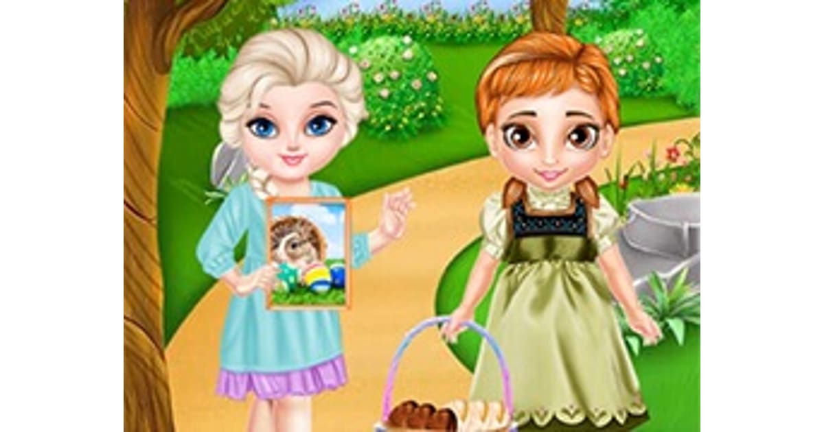 Frozen Baby Happy Easter - Play Now For Free