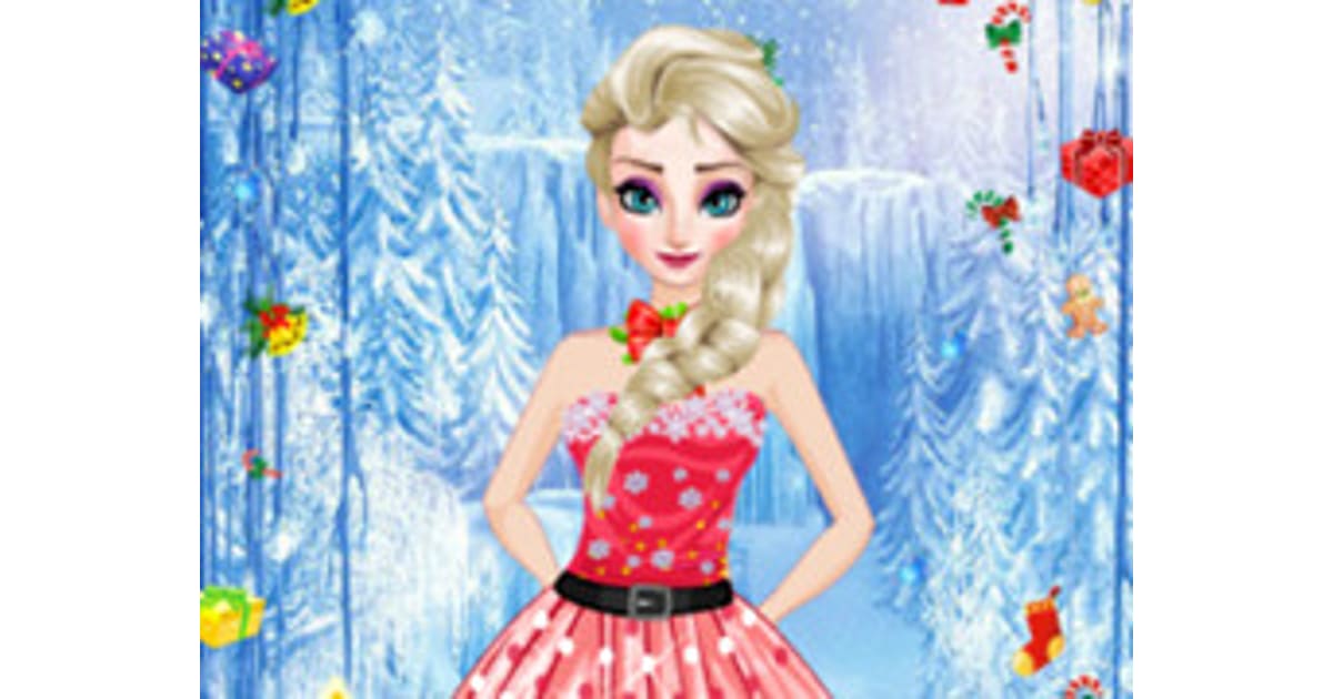 Frozen Christmas Design - Play Now For Free