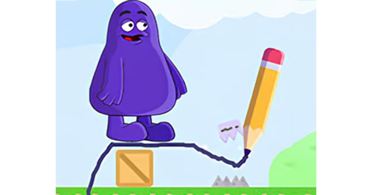 Grimace Shake Draw and Erase - Play Now For Free