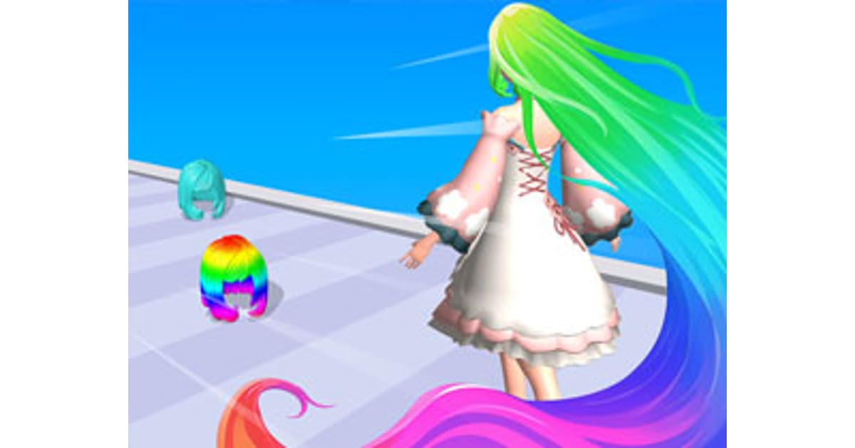Hair Race Challenge - Running Game Online