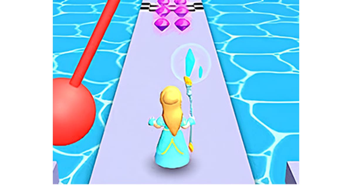 Ice Magic Race 3D - Play Now For Free