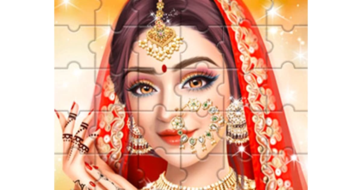 Indian Wedding Jigsaw 🧩 Girl Puzzle Game