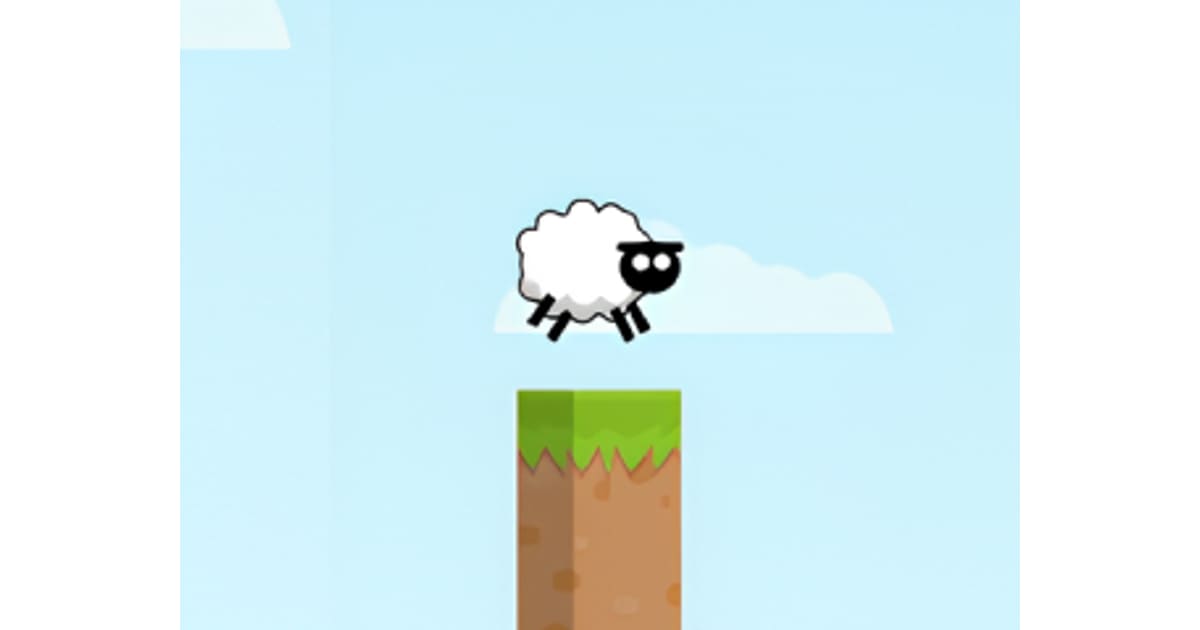 Jumpy Sheep - Play Jumpy Sheep Game on BabyGames