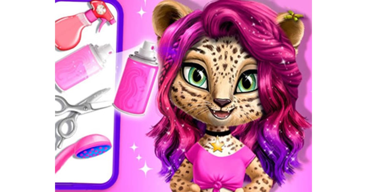 Jungle Animal Hair Salon 💇‍♀ Design Your Hair Now