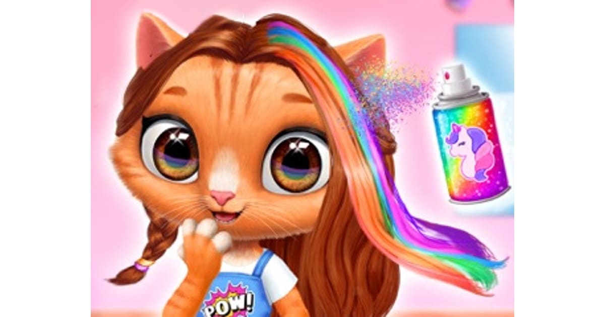 Kitty Animal Hair Salon - Play Now For Free