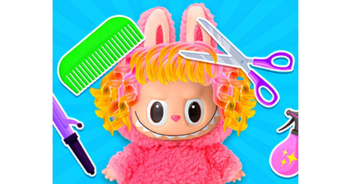 Labubu Hair Salon Game - Fashion Hair Salon Games