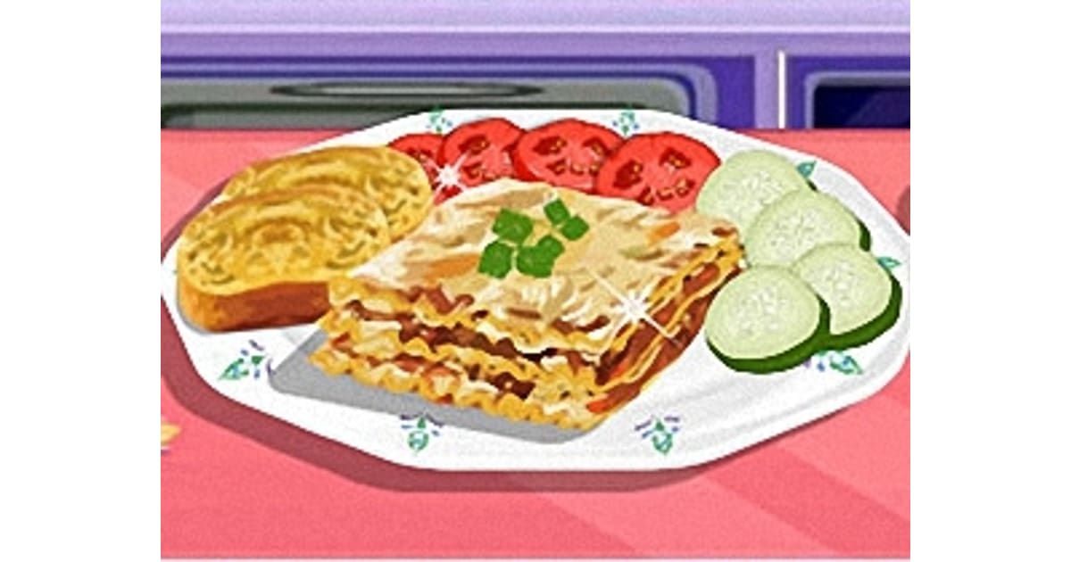 Lasagna - Play Lasagna Game on BabyGames