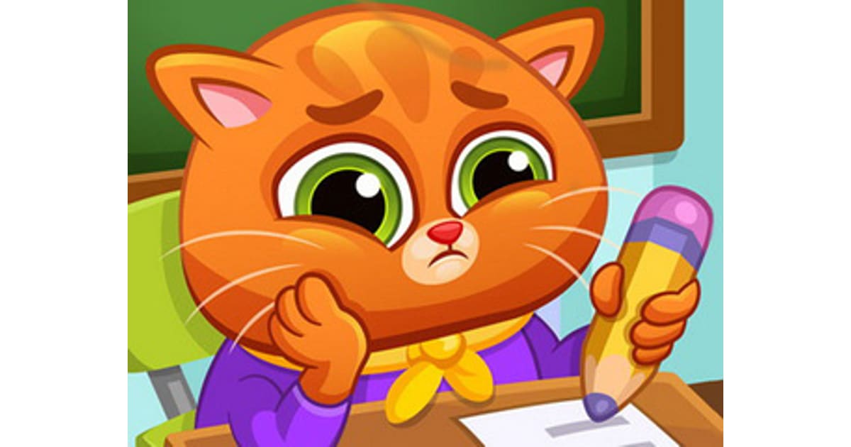 Lovely Virtual Cat At School - Play Now For Free