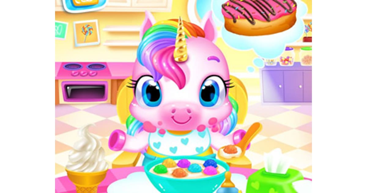 Magical Unicorn Pet Care - Play Now For Free