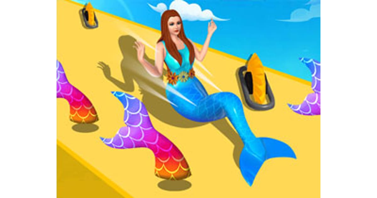Mermaid Tail Run 3D - Free Game Online