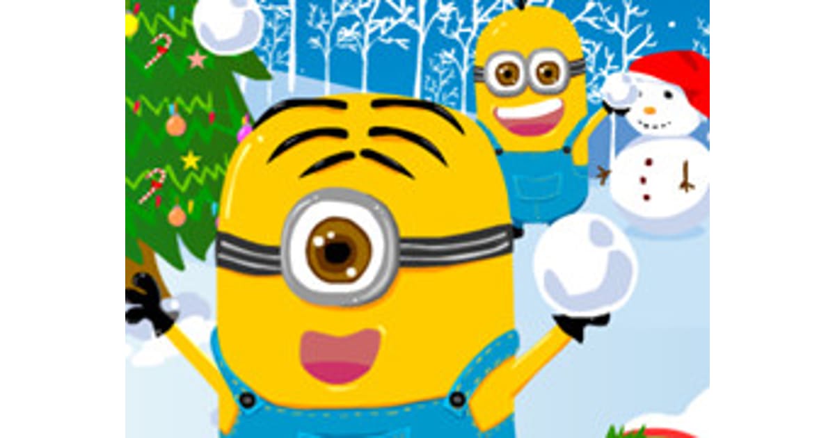 Minions Christmas Snowball Wars - Play Now For Free