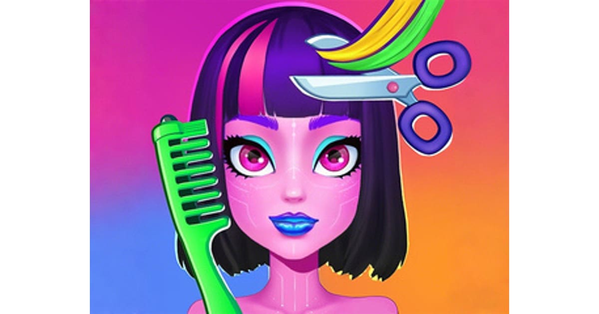 Monster Hairstyle Makeover - Monster Hair Salon