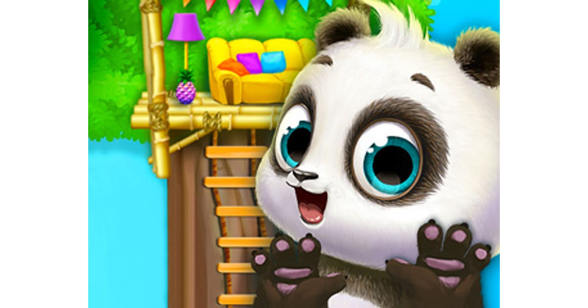 Design A Tree House For Cute Pandas