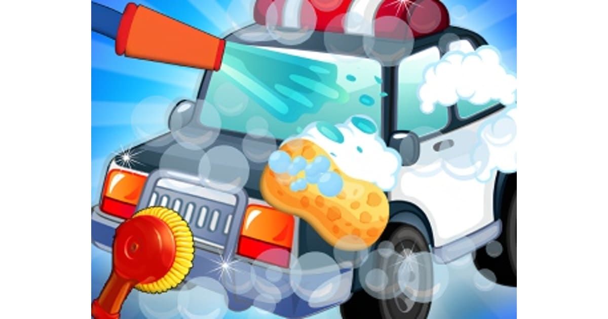 Police Car Cleaning - Play Now For Free