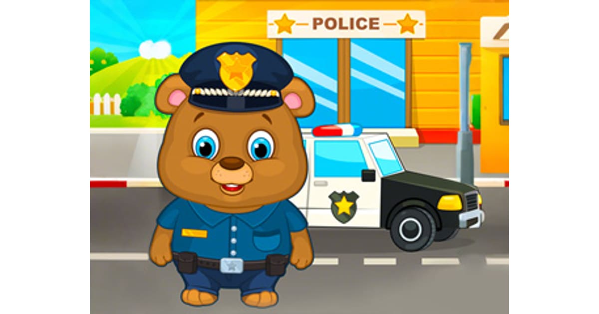 Policeman For Children - Free Police Games