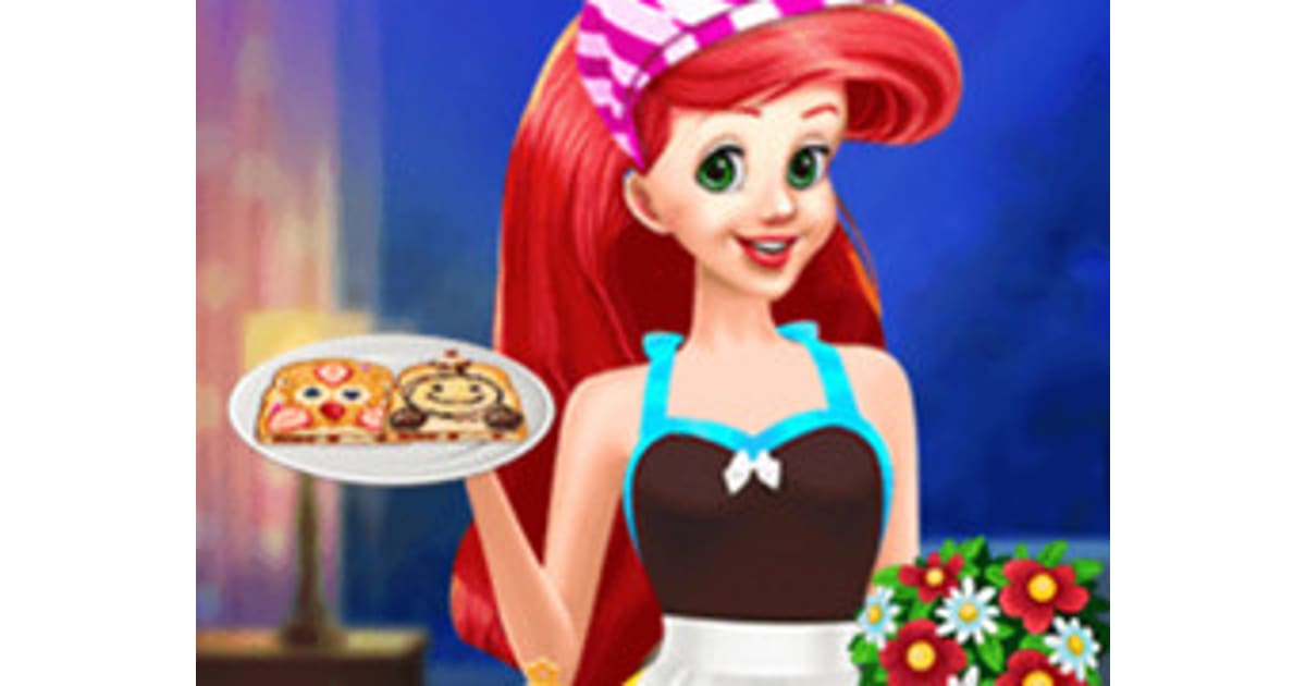 Princess Ariel Breakfast Cooking 1 - Play Now For Free