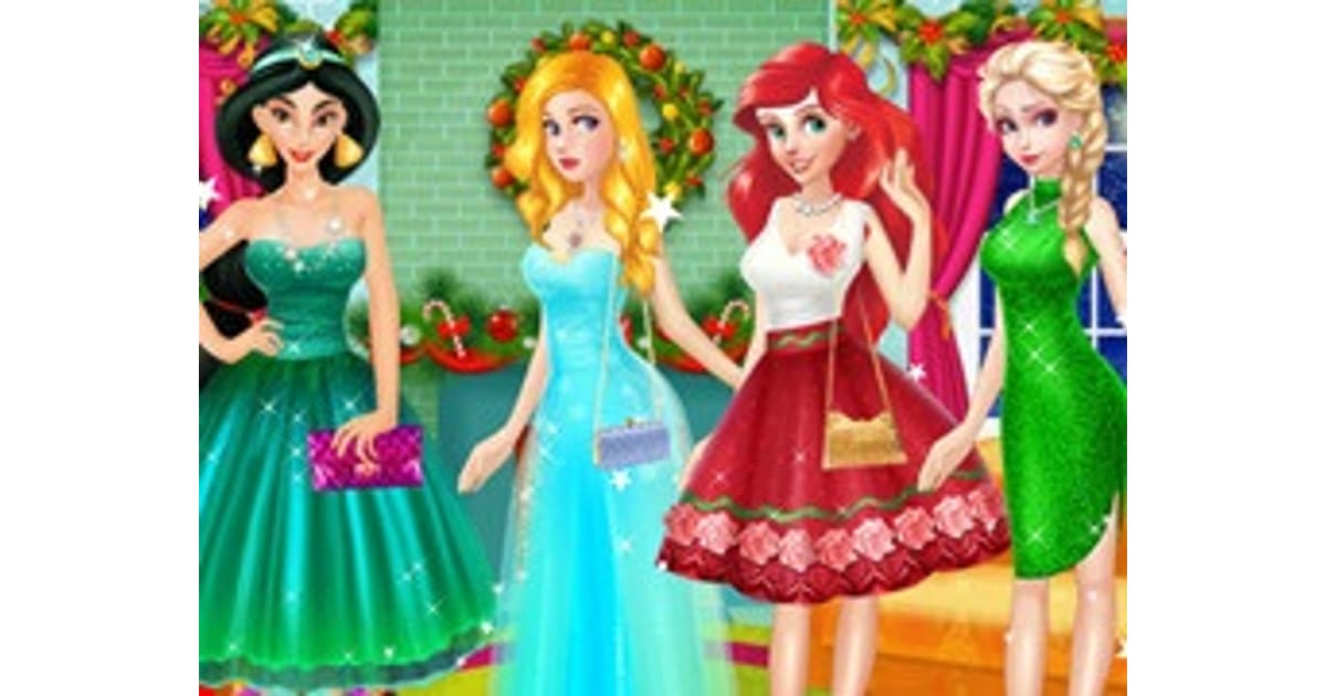Princess Christmas Party - Play Now For Free