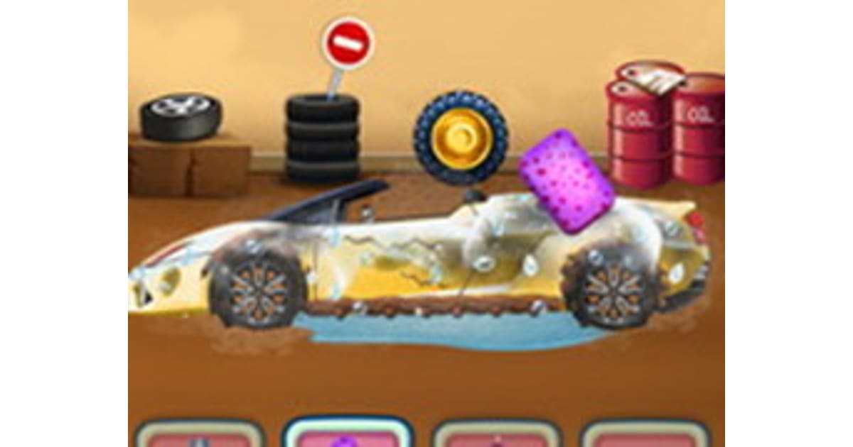 Princess Elsa Luxury Car Repair - Play Now For Free